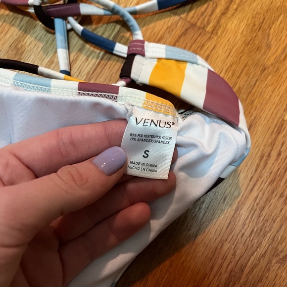 VENUS | Swim | Venus Stringy Top With Criss Cross Back And Matching ...